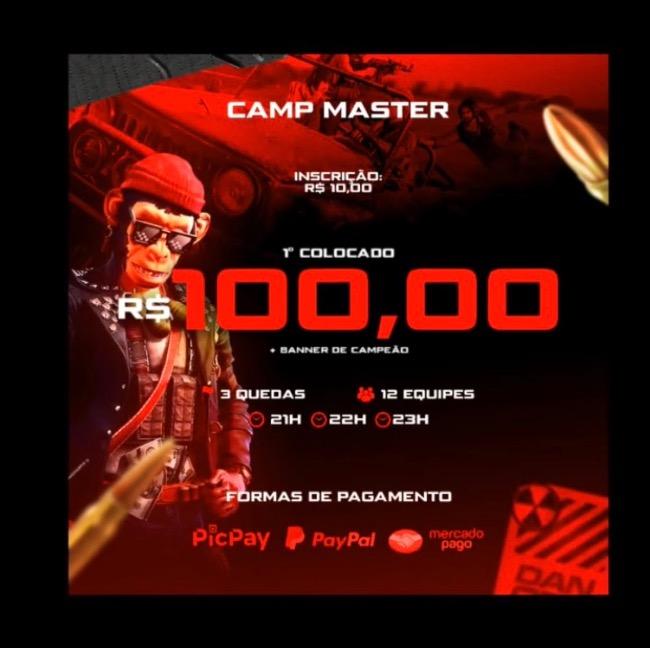 Garena Free Fire CAMP MASTER - Challenge Place