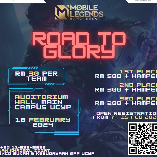 ROAD TO GLORY UCYP - Challenge Place
